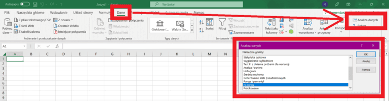 Dodatek "Analiza Danych" w Excelu. Jak włączyć? | Blog eTrapez